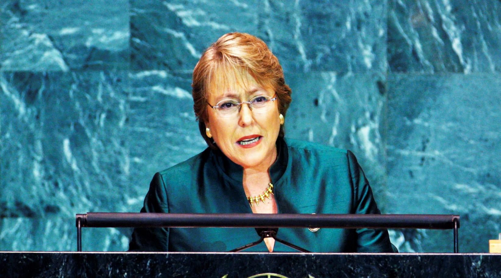 Michelle Bachelet fue elegida “por aclamación” como nueva Alta ...