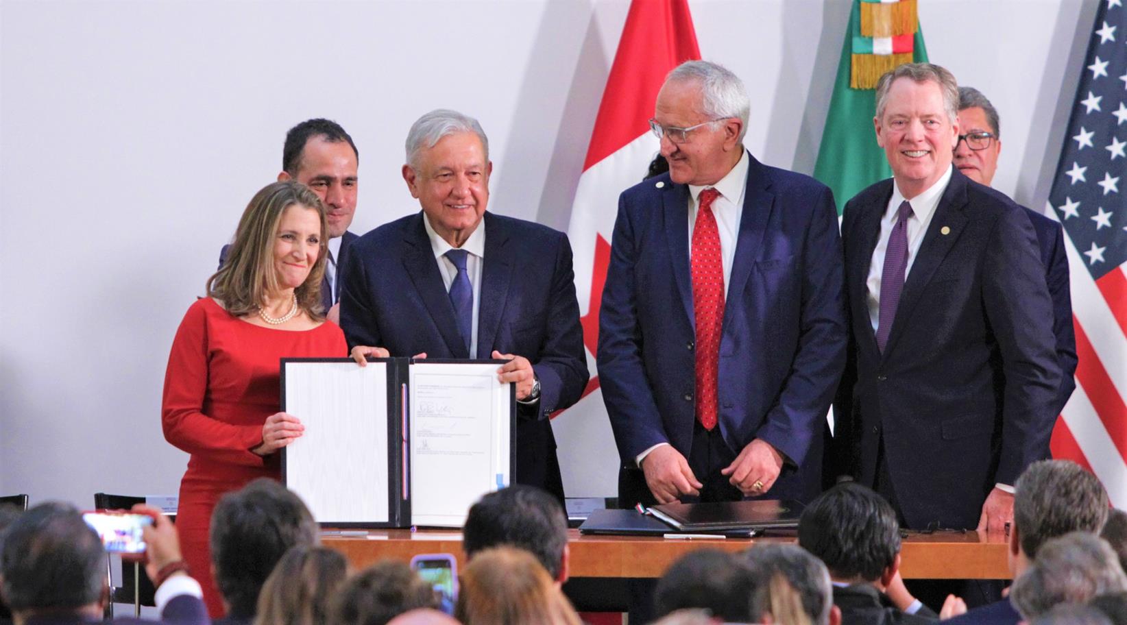Canadá, EEUU y México firman modificaciones a remozado acuerdo ...