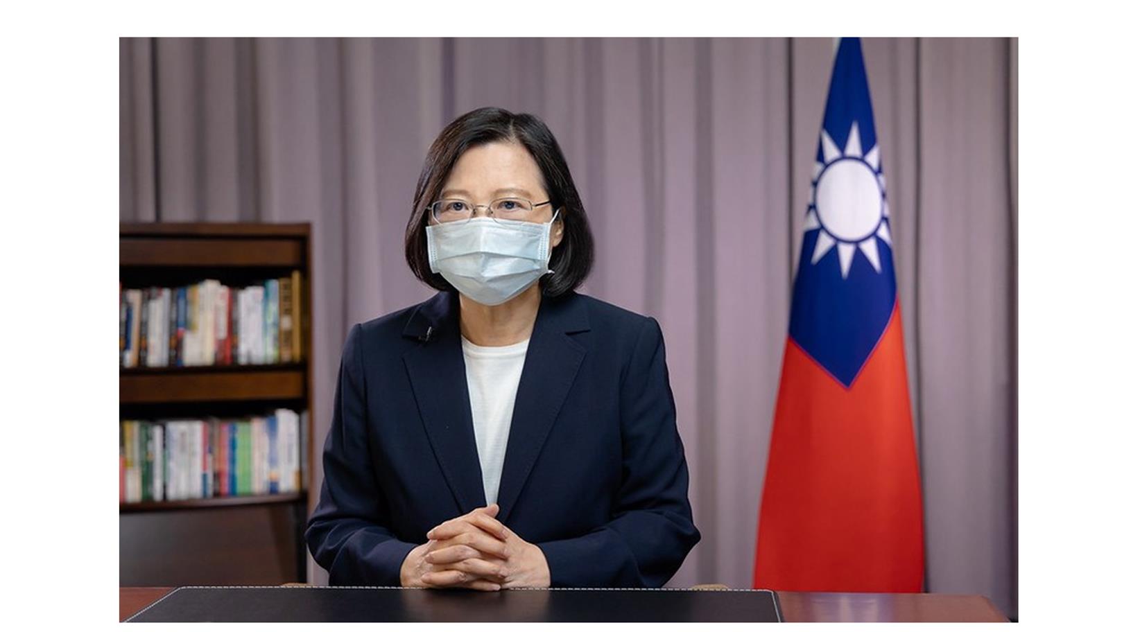 President Tsai responds to the live-fire military exercises China has ...