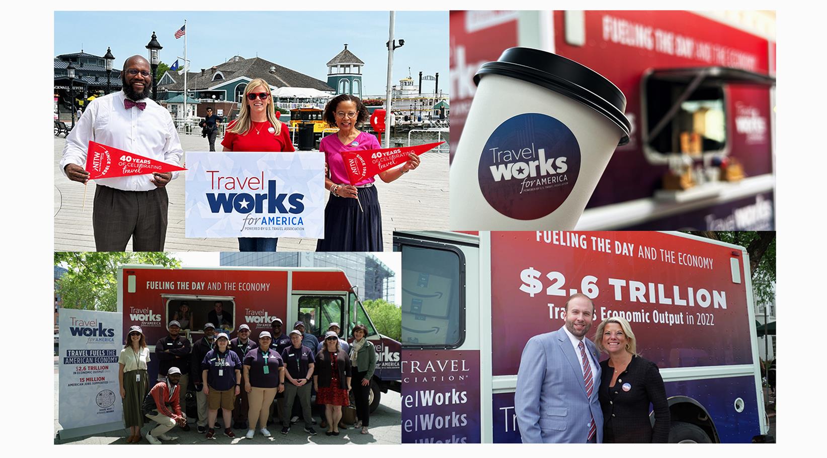 U.S. Travel lanzó la gira promocional "Travel Works for America" para ...