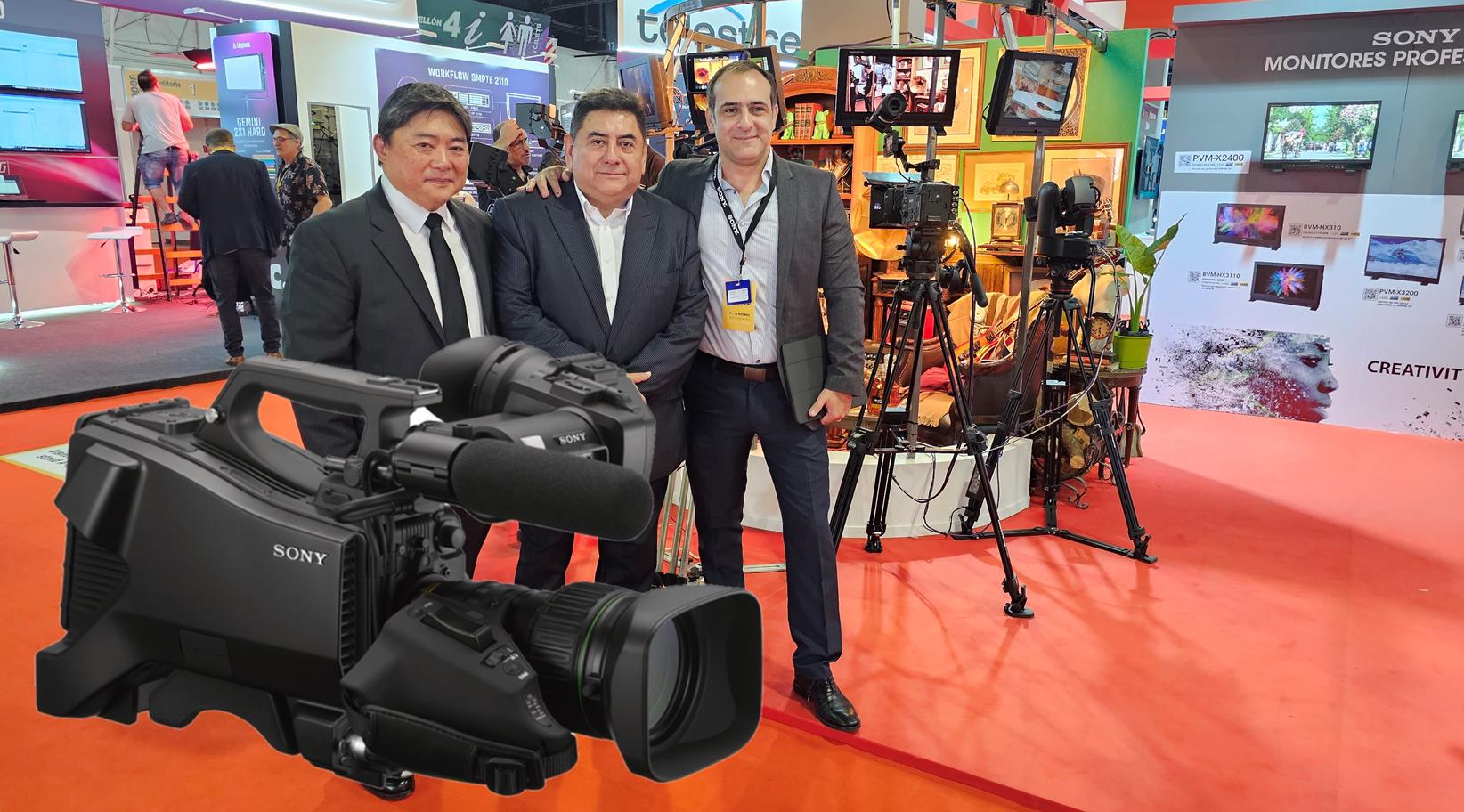 Sony presenta sus últimas innovaciones en Caper Show 2023 en Buenos ...