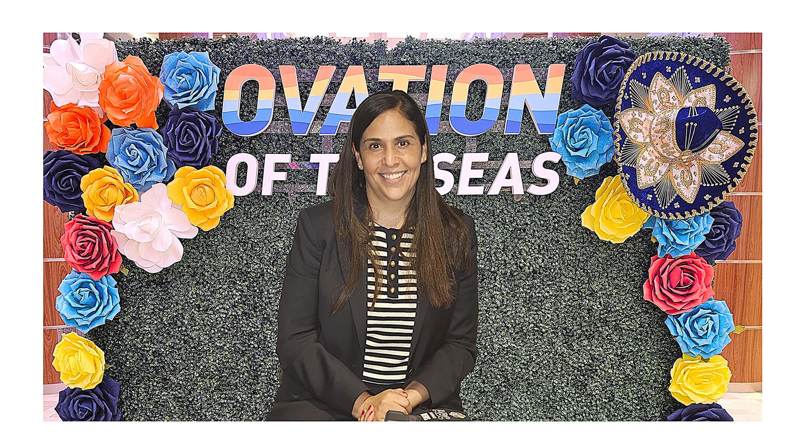 Ovation of the Seas Begins Its Journey from Los Angeles: Itzel Valdés ...