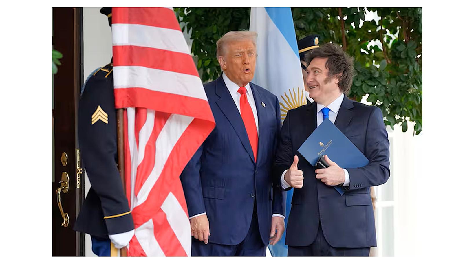 Trump elogia a Milei y promete más apoyo e inversiones para Argentina ...