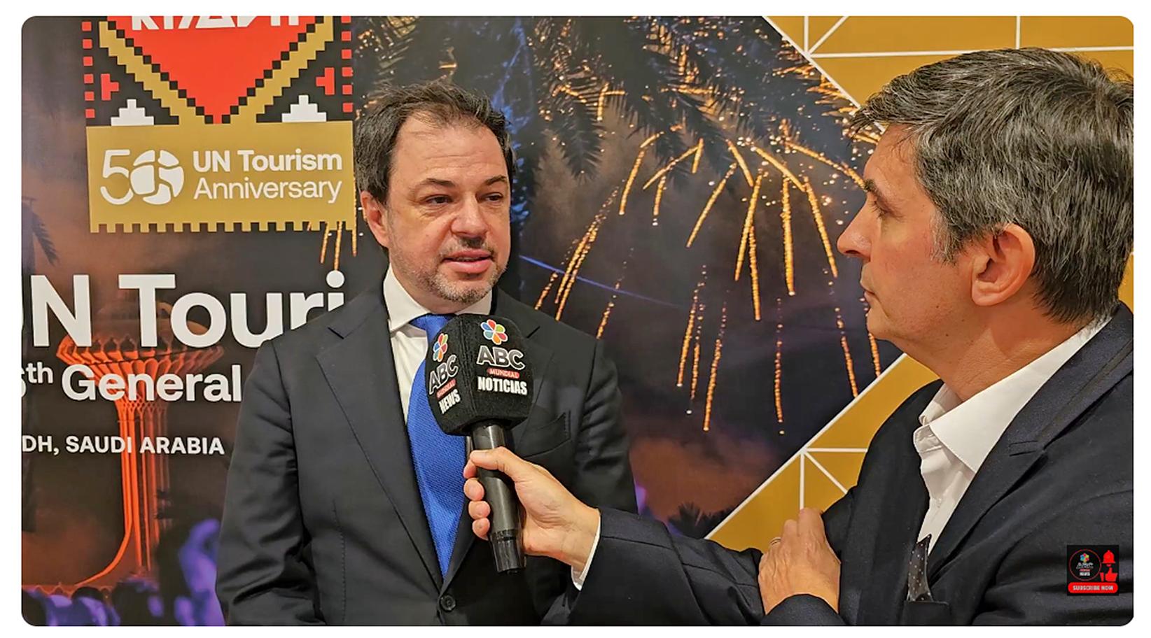 Valentín Díaz Gilligan presentó en ONU Turismo la propuesta de realizar ...