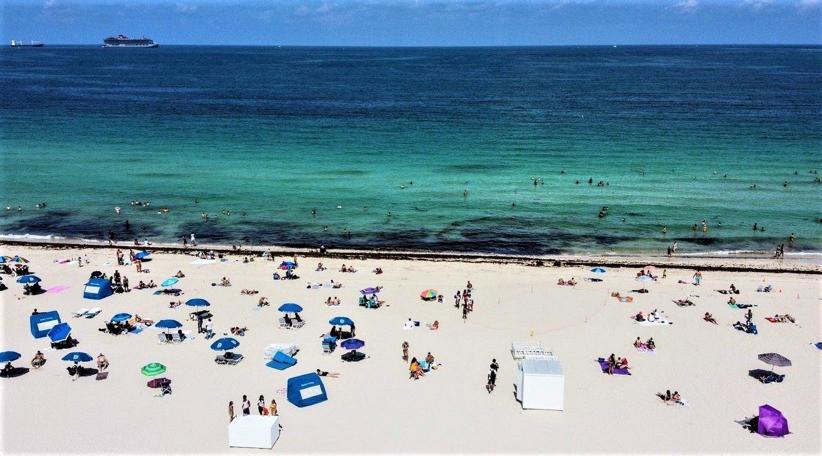 Miami-Dade and The City of Miami Florida reopened their beaches | ABC ...